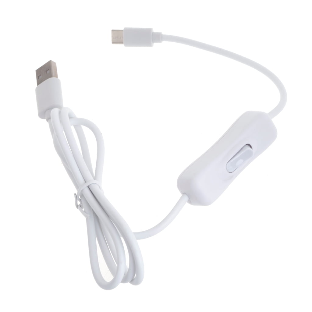 Guaber Data Cable withSwitch USB2.0 Adapter Cord USB to Type C Supports ...