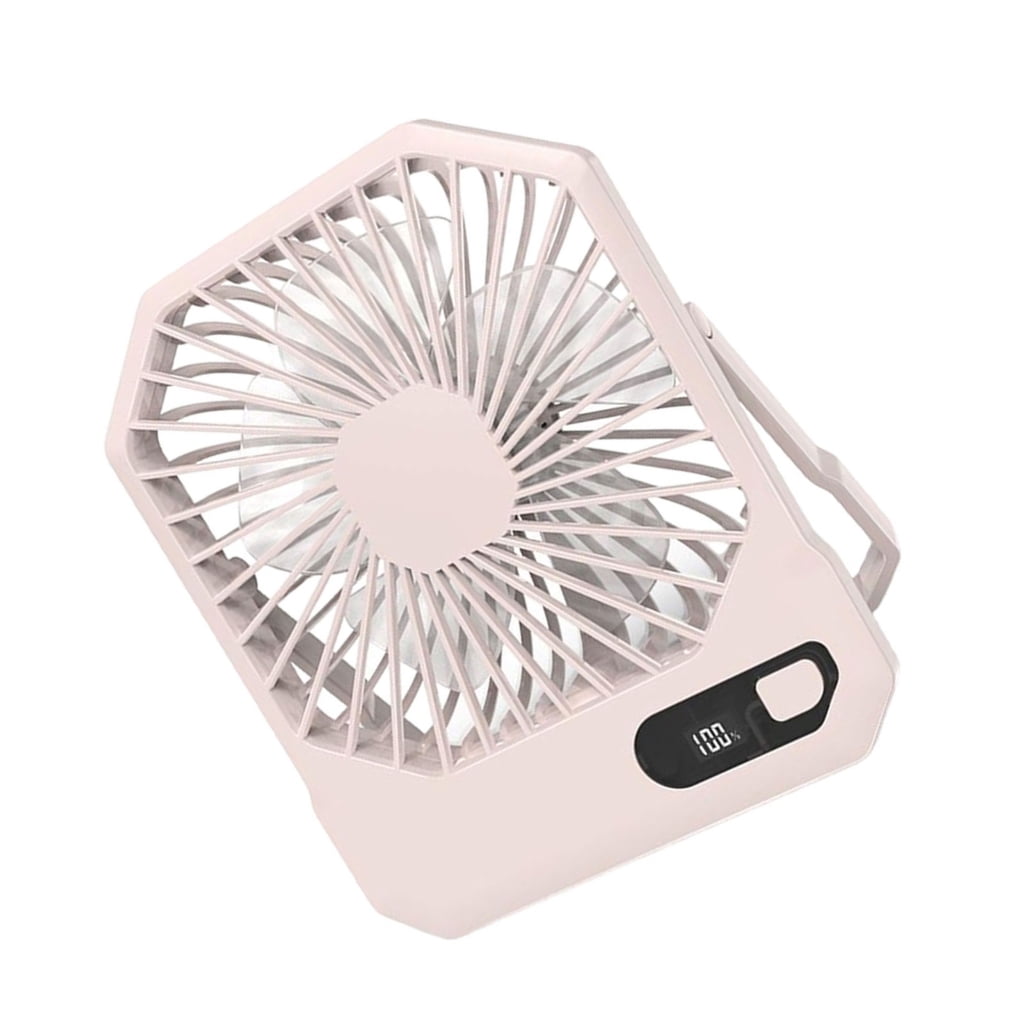 Guaber Desk Fan Small Fan Quiet USB Fan with Digital Display Table Fan ...