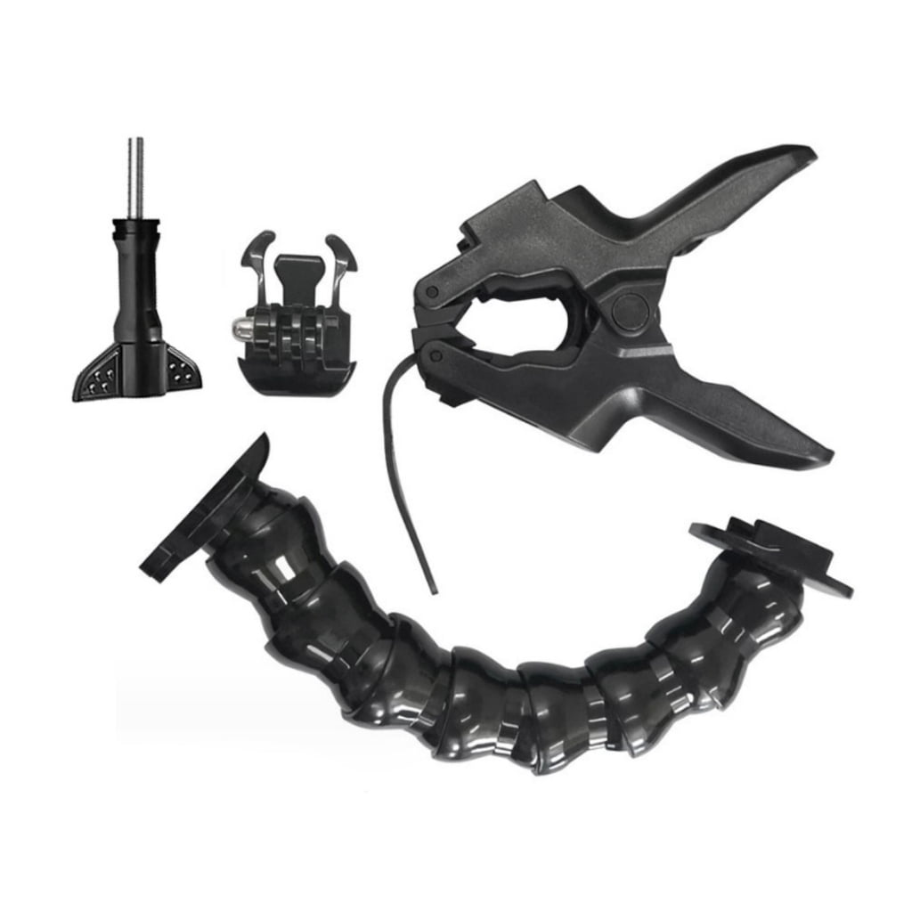 Guaber Flexible Clamp Mount Gooseneck Mount for Action Camera Long Arm ...