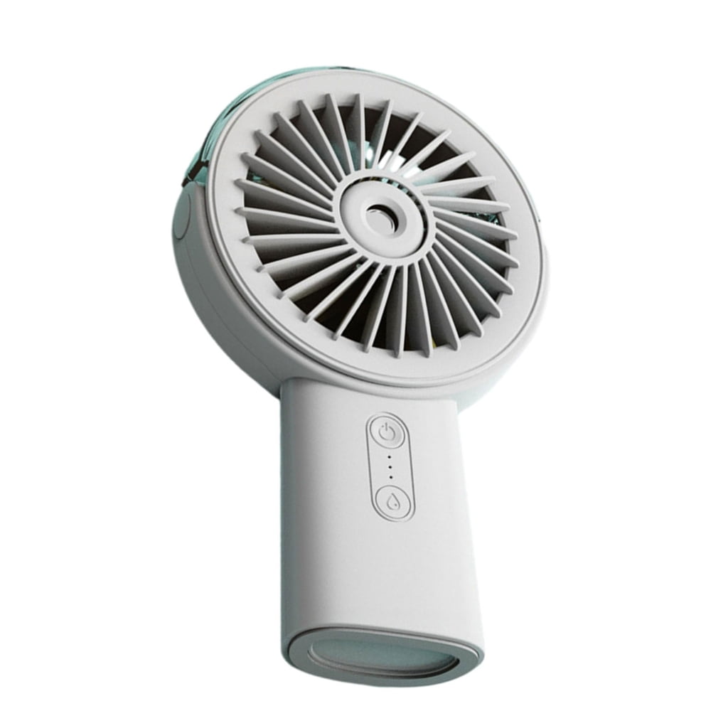 Guaber Misting Fan with Misting Small Handheld Fan Rechargeable Fan ...