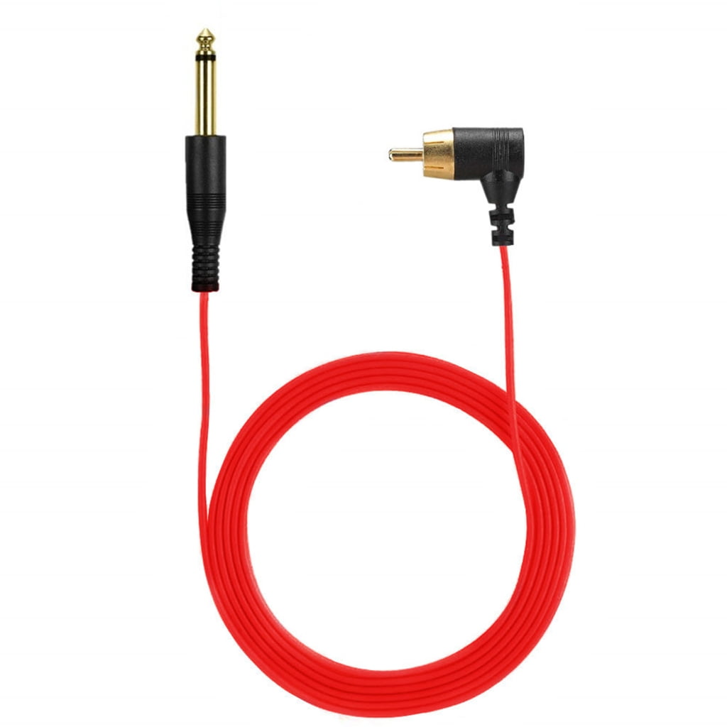 Guaber Right Clip Cord Cable Connector Power Supply 6.35mm for Rotary ...