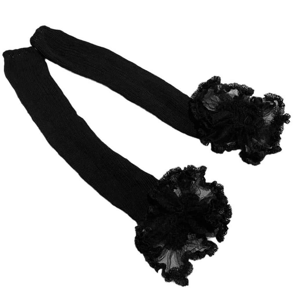 Guaber Sock,Women Girls Aesthetic Ribbed Knit Leg Warmer Long Calf ...