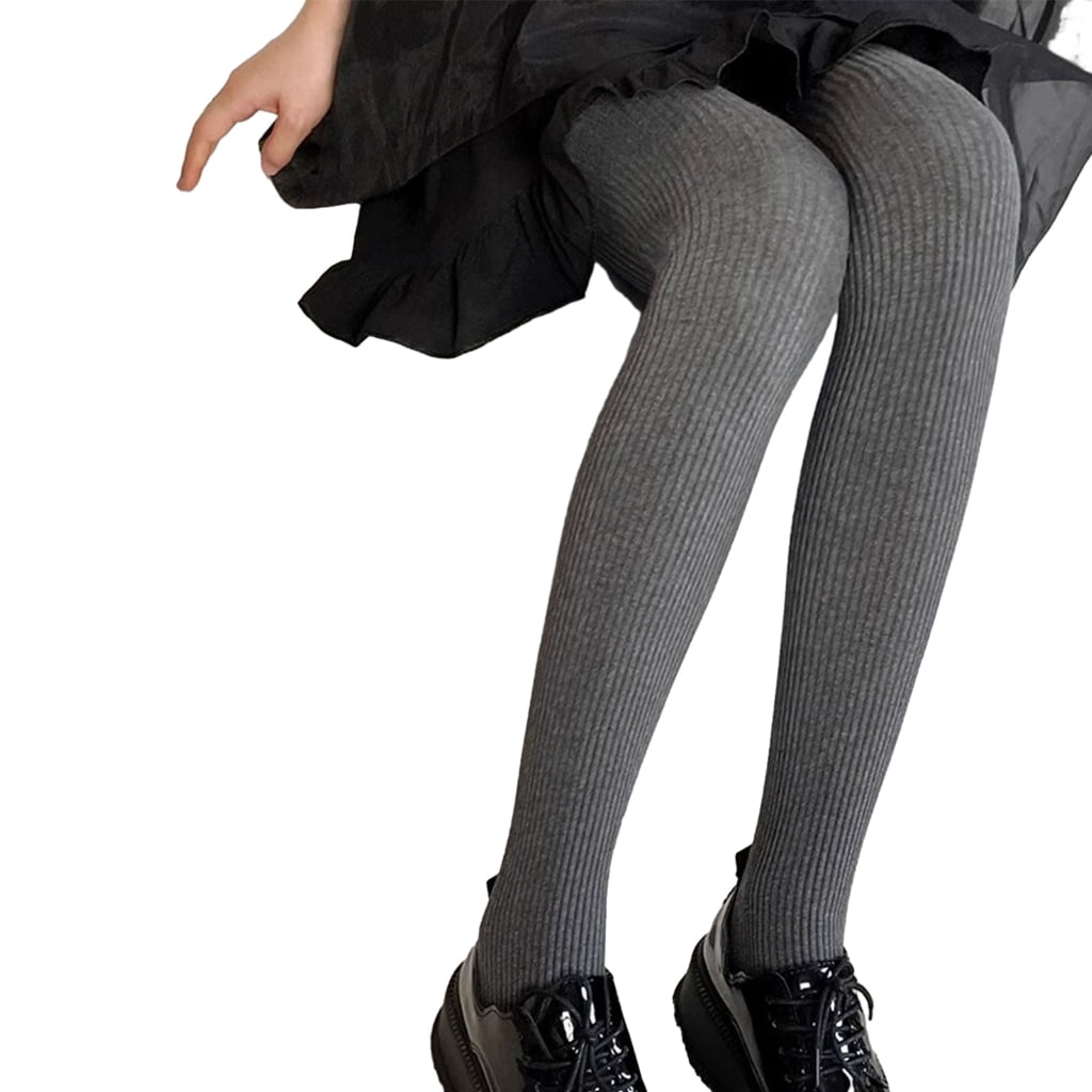 Guaber Sock,Women Winter Fall Ribbed Vertical Striped Sweater Tights ...