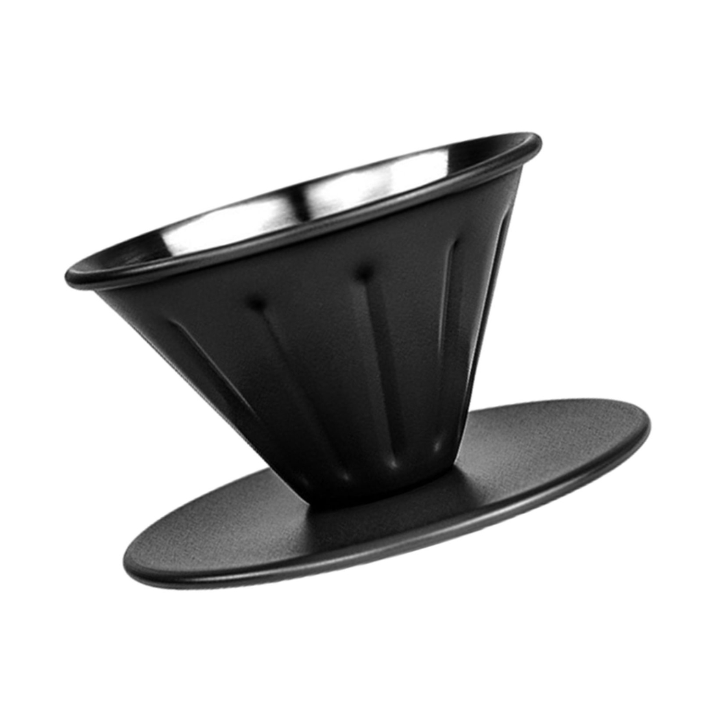 Guaber Stainless Steel Coffee Dripper Hand Drip Coffee Maker Stainless ...