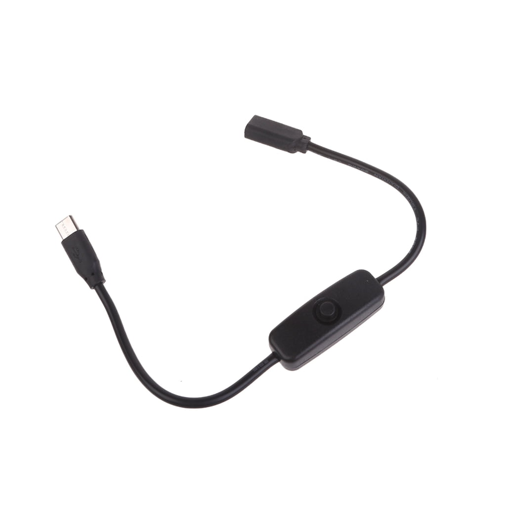 Guaber Type C Male to Female Extension Cable with ON Off Button ...