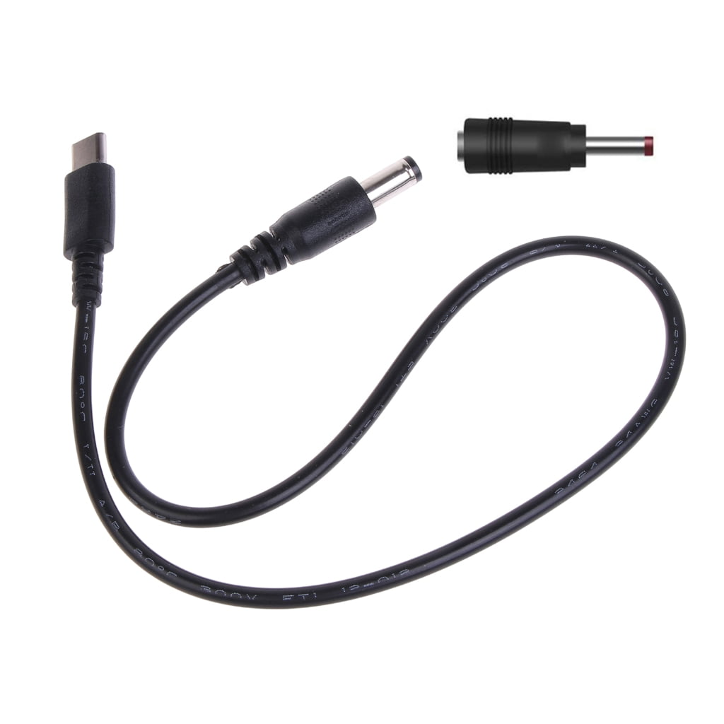 Guaber USB C to 5.5x2.1mm 3.5x1.35mm Power Cable for LCD Monitors Cines ...