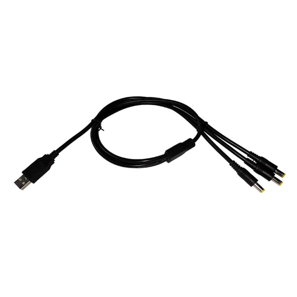 Guaber USB Male to 5.5x2.5mm 5V Power Plug Connector Charging Cable for ...