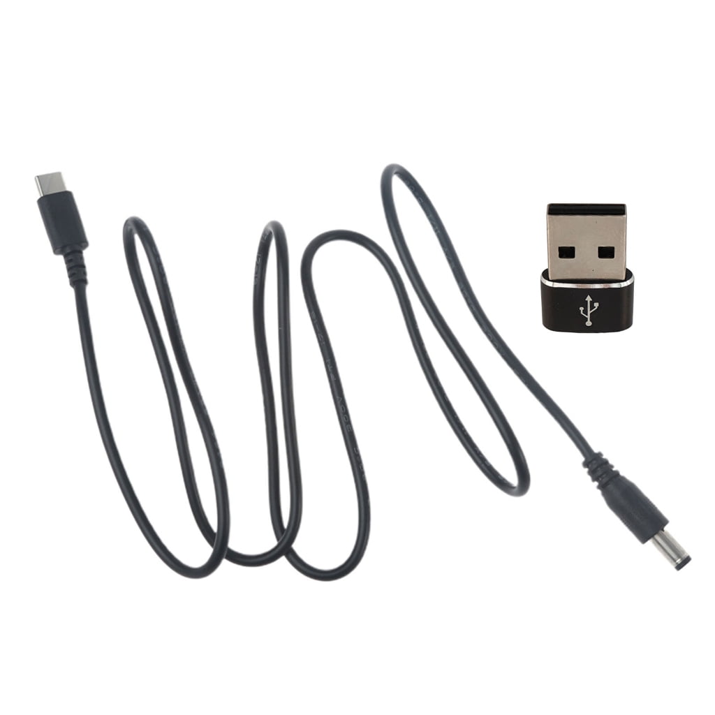 Guaber USB Type C to DC5.5x2.1mm Power Cable for Routers, Cameras Fans ...