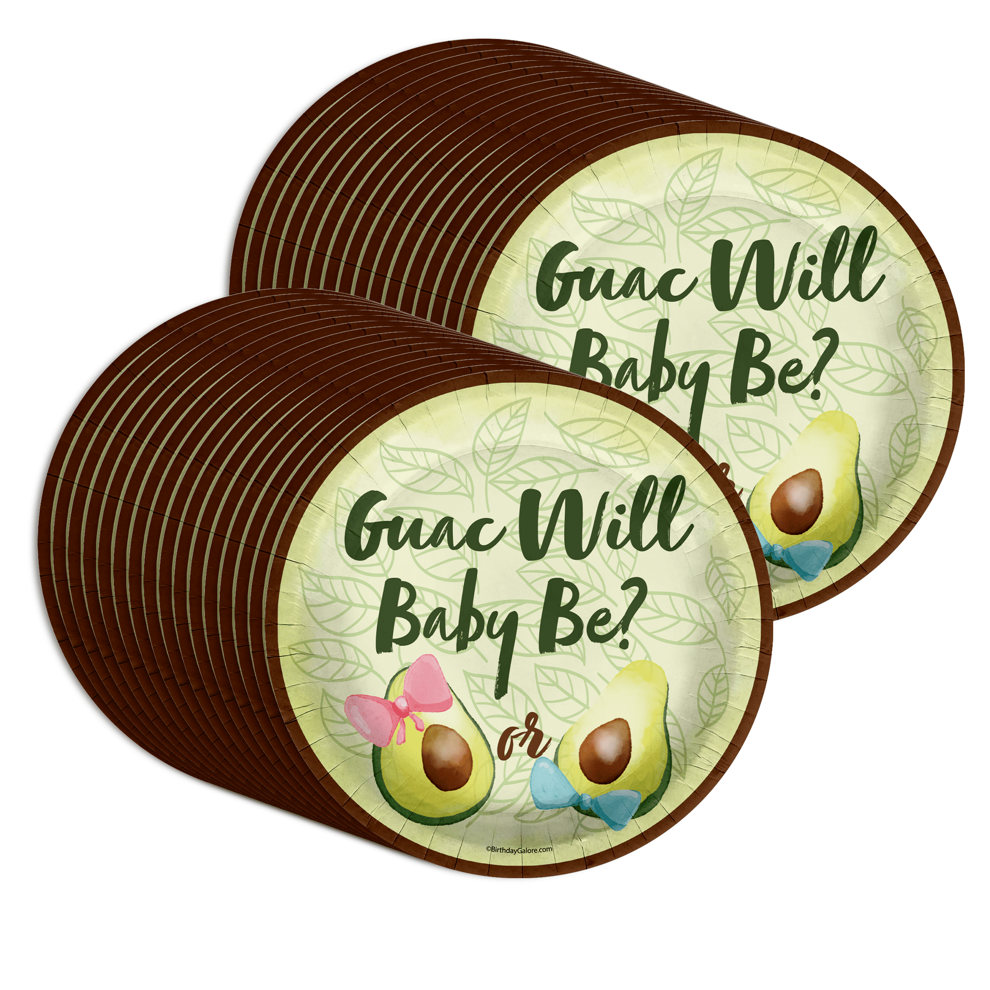 Guac will Baby Be? Gender Reveal Party Supplies - Avocado Gender Reveal ...