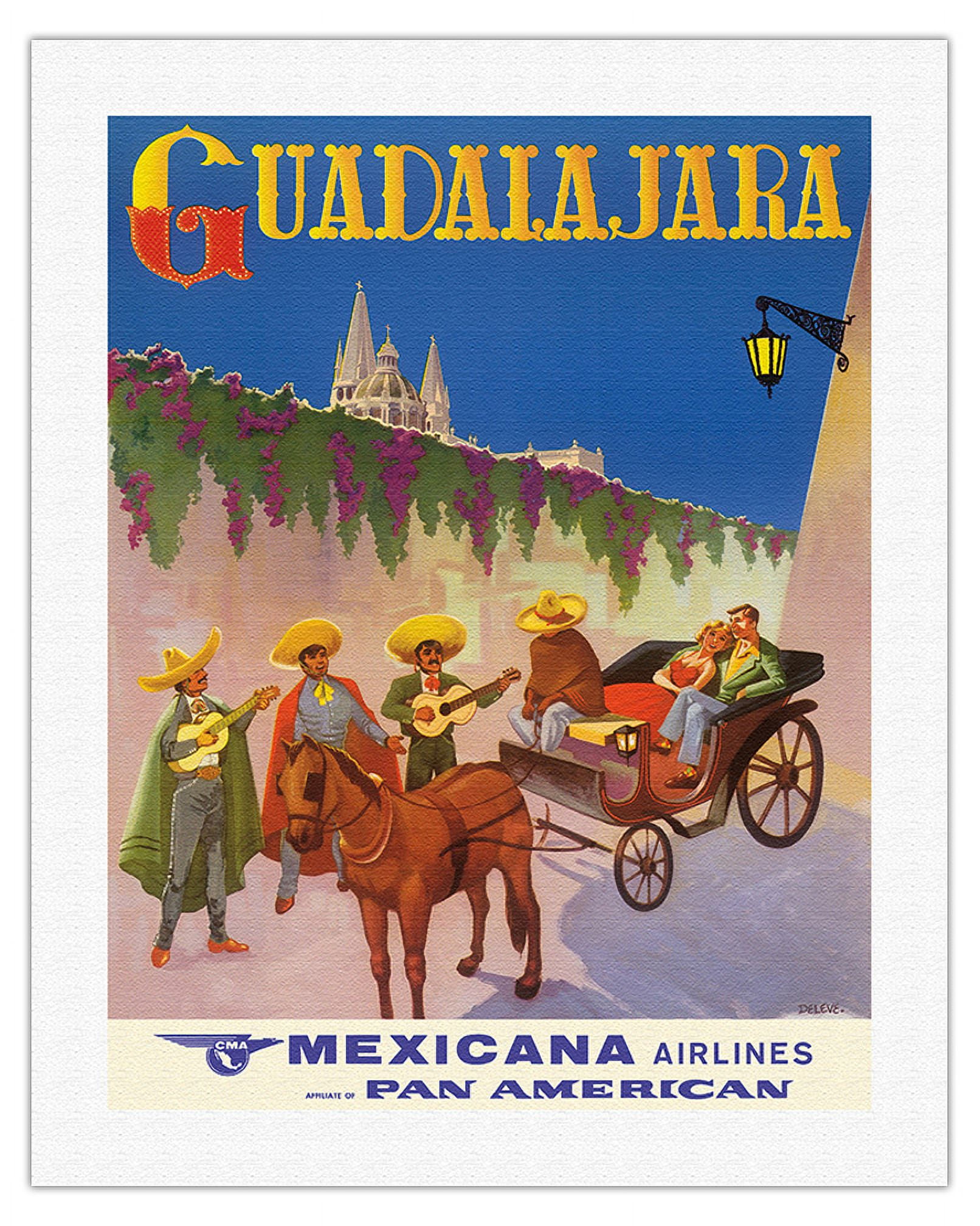 Guadalajara Mexico - Mexicana Airlines (CMA-Compañía Mexicana de ...