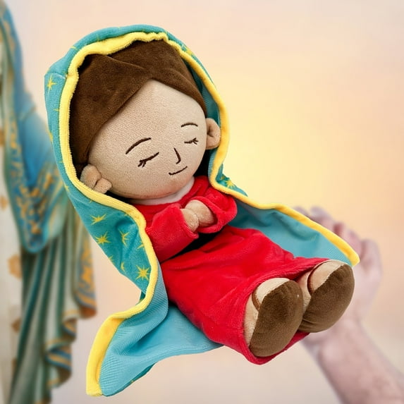 Guadalupe Virgin Plush Doll Guardian Angel Baptism Jesus Plush Toy ...