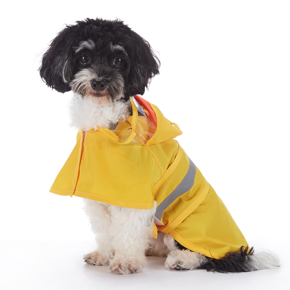 Guagua Duck Shark Reflective Pet Raincoat Hooded Raincoat Waterproof ...