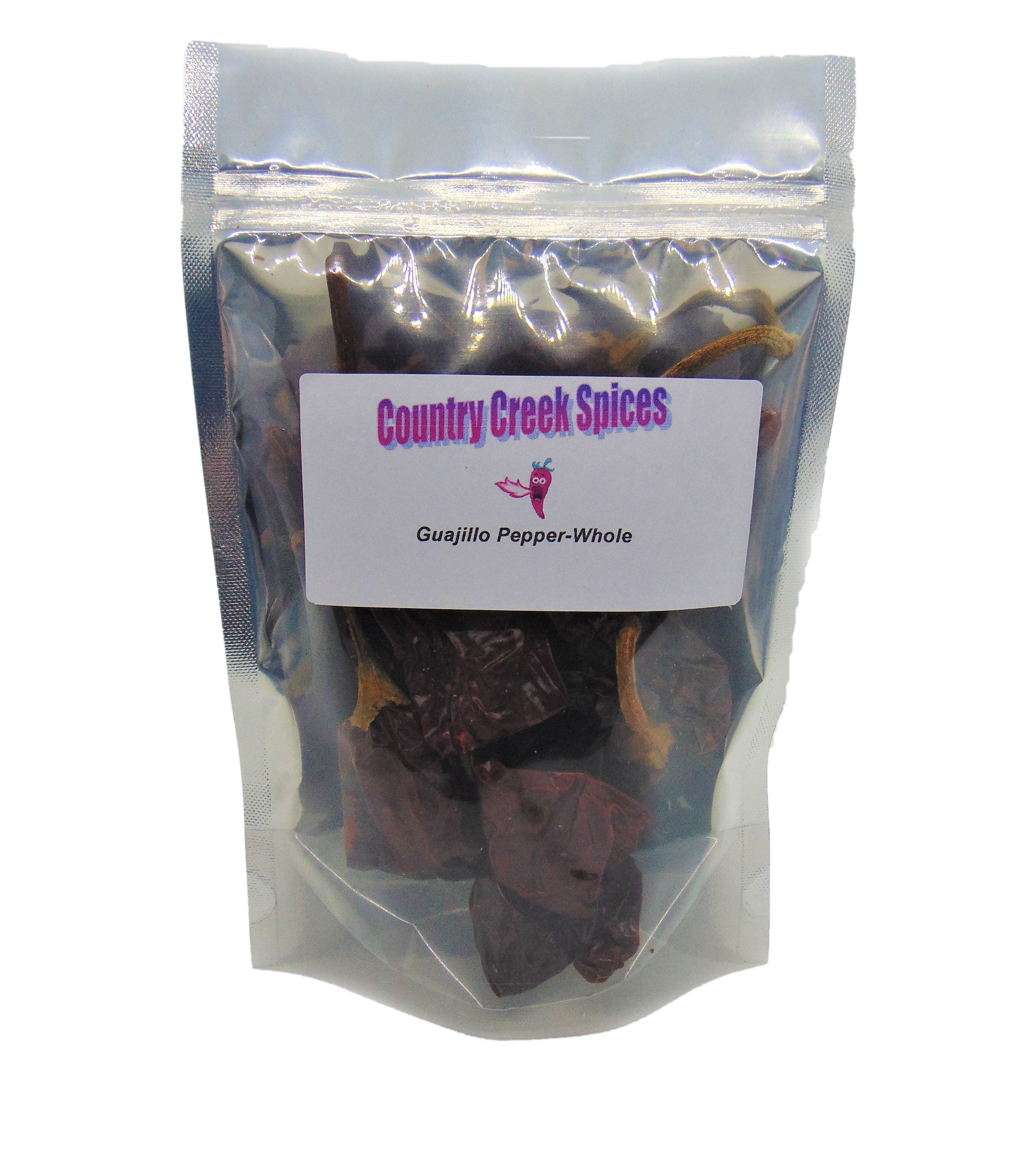 Guajillo Pepper, Whole Dried, 2 oz, Non-GMO, Delicious Fresh Spicy ...