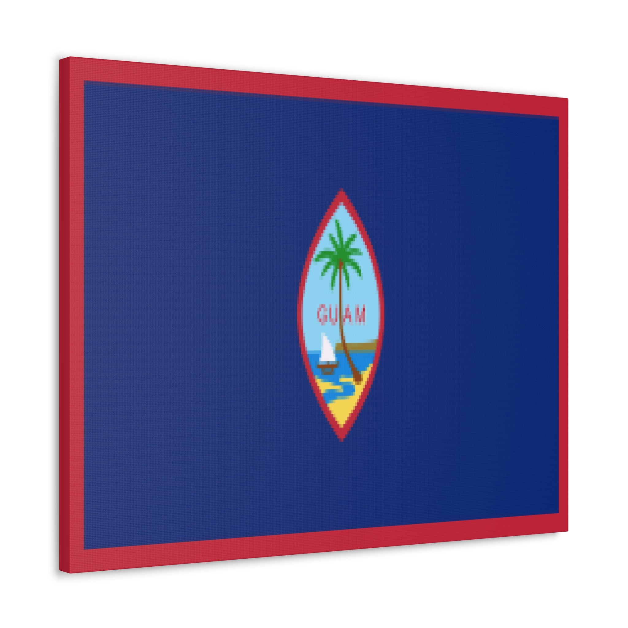 Guam Country Flag Canvas Vibrant Wall Art Unframed Home Decor - Walmart.com