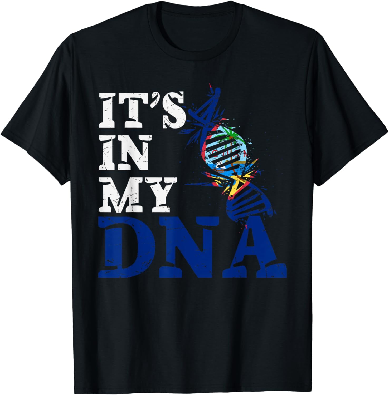 Guam Its in my DNA Guamanian flag Guam T-Shirt - Walmart.com