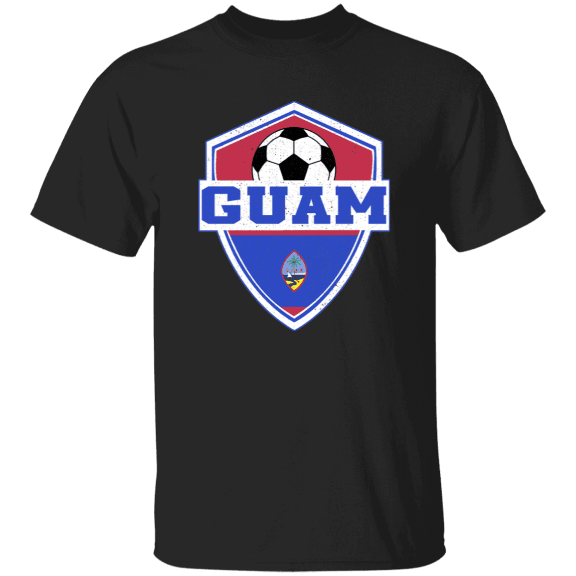Guam Pride Team Guamanian Flag Fans National Souvenir T-shirt - Walmart.com