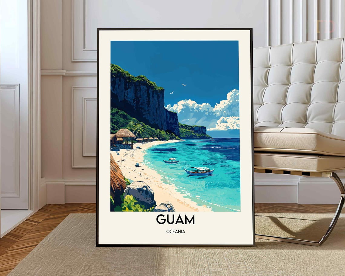 Guam Print, Guamguam Poster, Guam Photo, Guam Poster Print, Guam ...