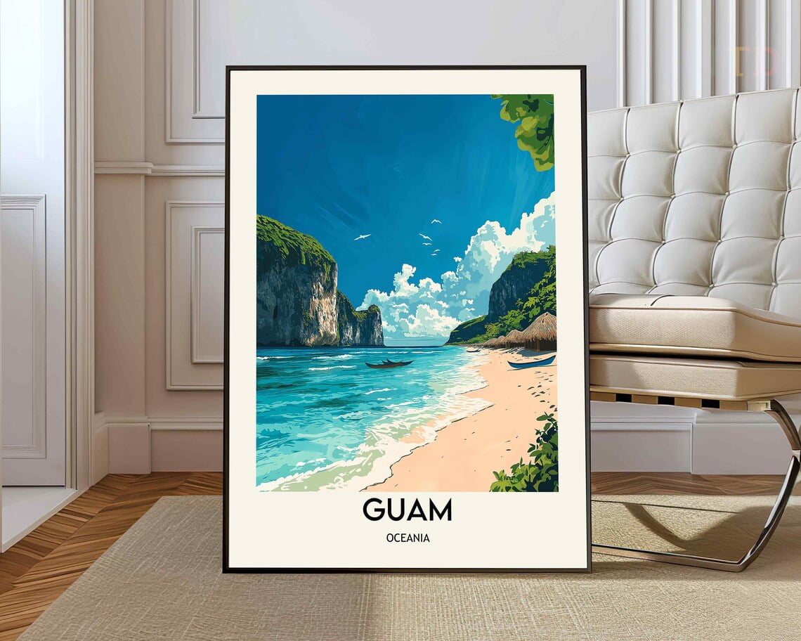 Guam Print, Guamguam Poster, Guam Photo, Guam Poster Print, Guam ...