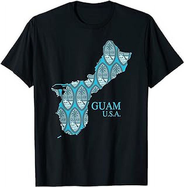 Guam Seal Pattern T-Shirt - Walmart.com