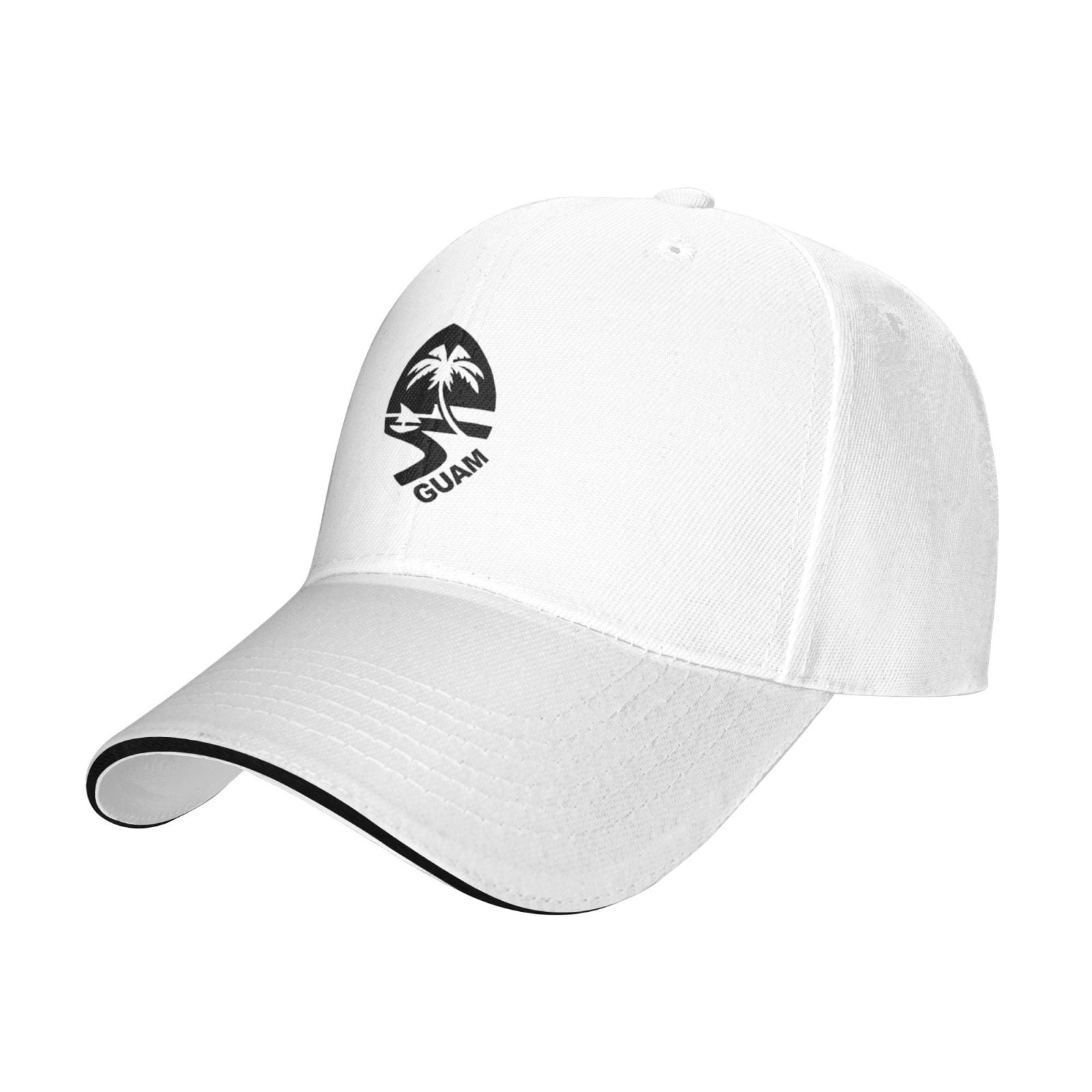 Guam Seal in A Tribal Turtle Men Women Baseball Cap Classic Adjustable ...