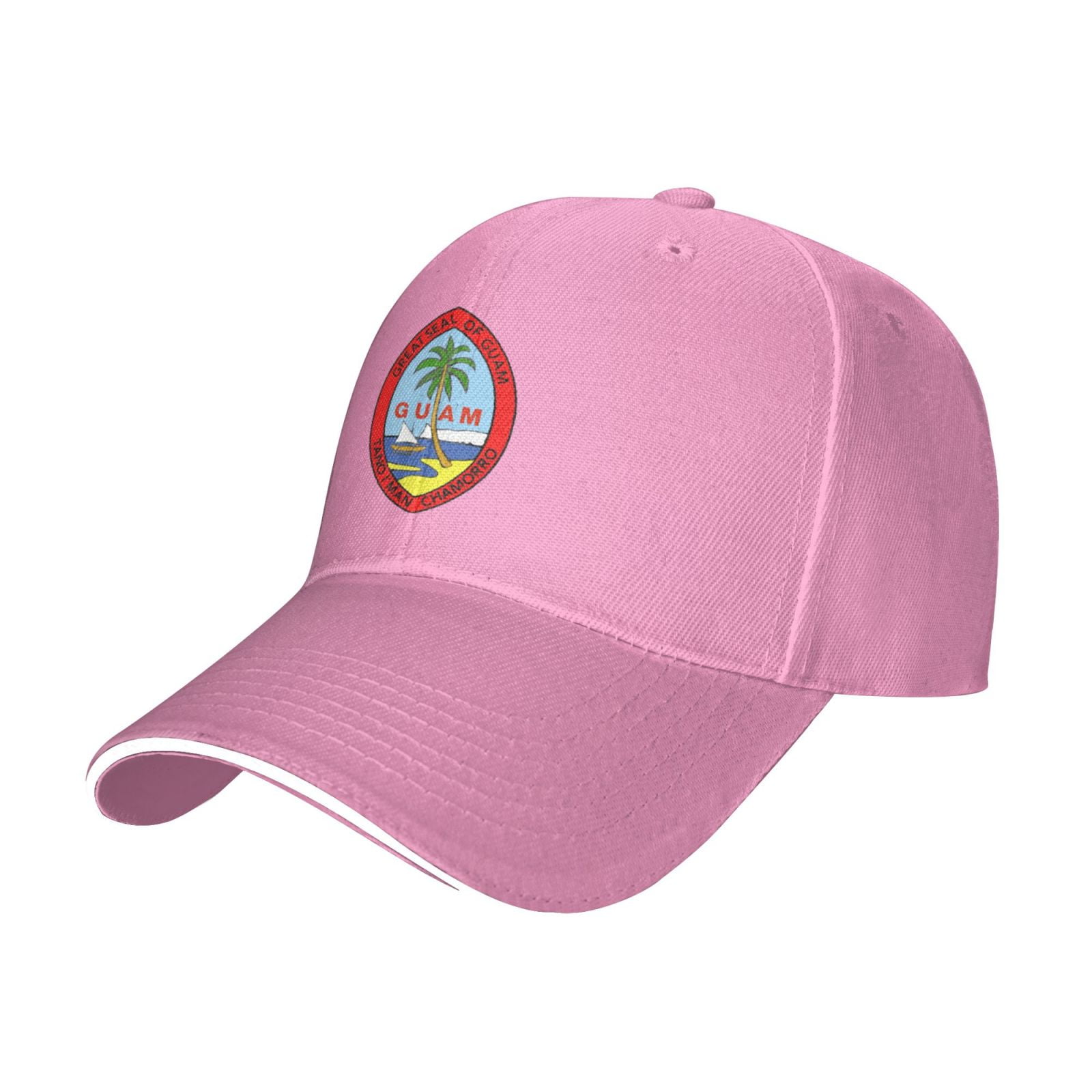 Guam Seal in A Tribal Turtle Men Women Baseball Cap Classic Adjustable ...
