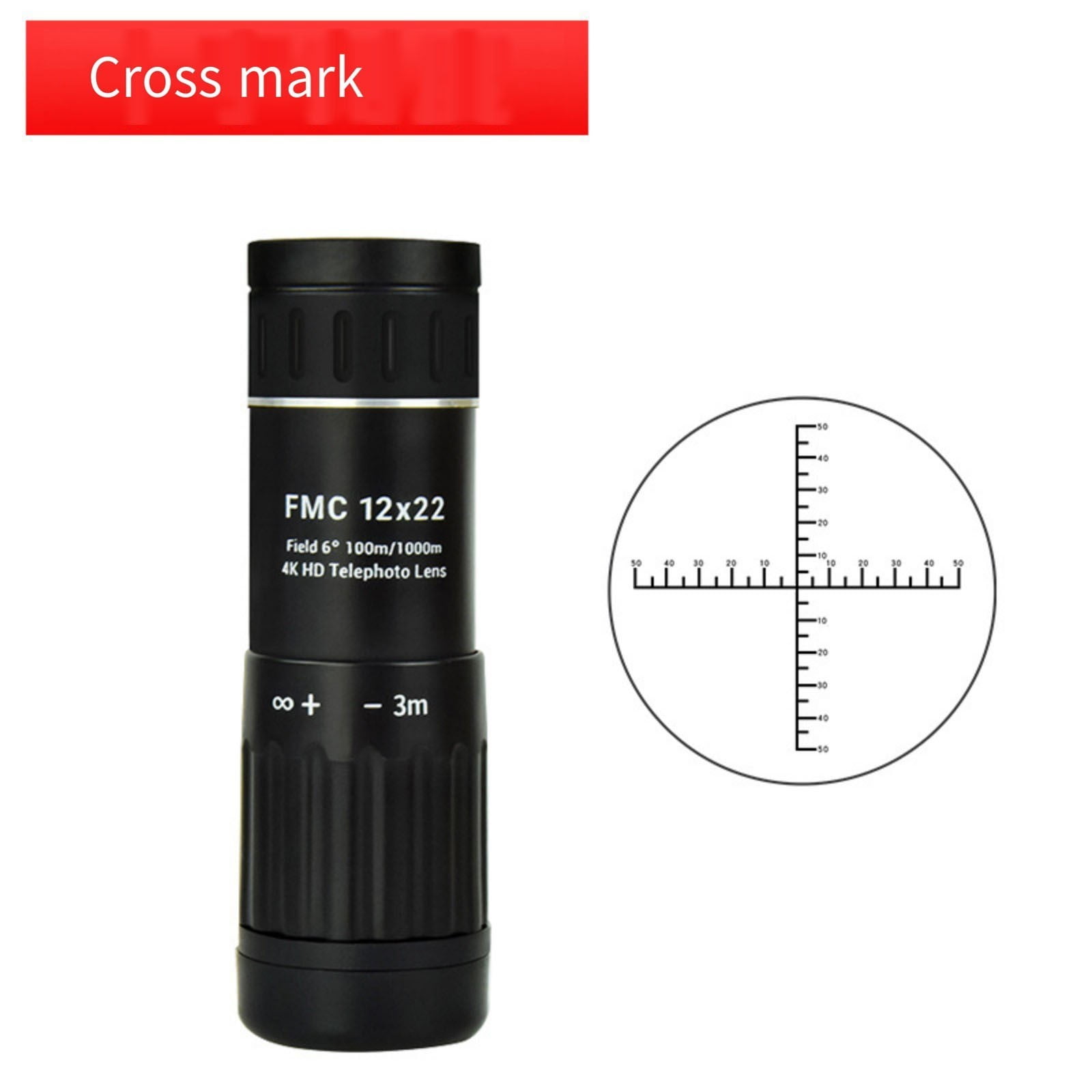 Guan Low-Light Night Vision Monocular for Adults - 12x Magnification ...