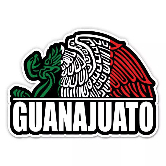 Guanajuato Mexico Mx Bandera Sticker Phone Decal Water Bottle Stickers ...