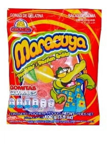 Guandy Gummy Passion Fruit Candy, Assorted Color, Passion Fruit Flavor ...