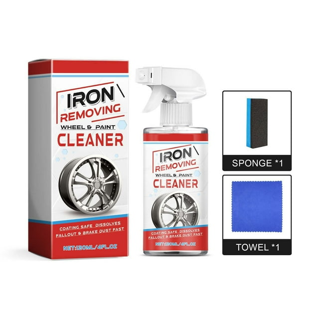 GuangLan Car Wheel Hub Rust Remover Iron Powder Remover Car Paint Wash ...