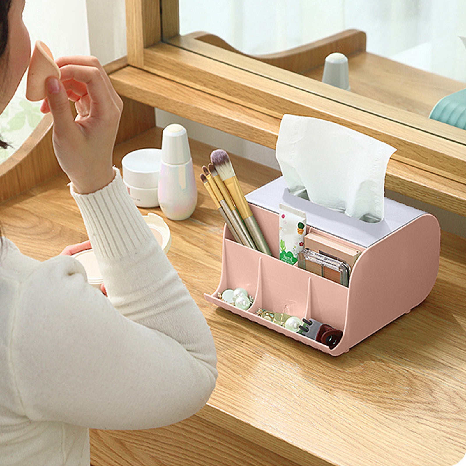 GuangLan Desktop Tissue Box With Multiple Colors To Choose From Multi ...