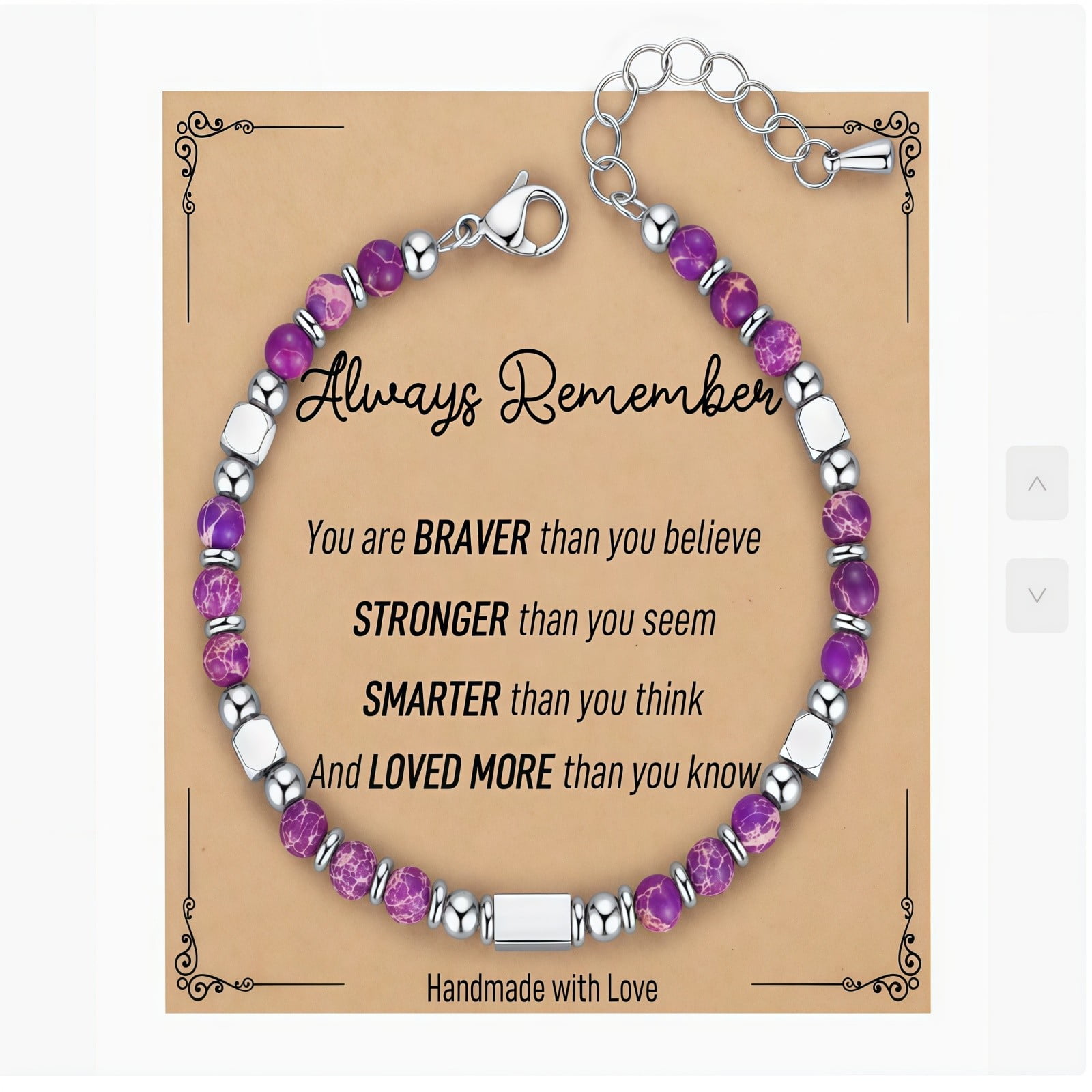 Guanglv Graduation for Her Teen Girls Tiny Gemstone Bracelets Teenage ...
