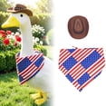 Guanglv Independence Day Porch Goose Outfit 23 Inch White Goose Holiday ...
