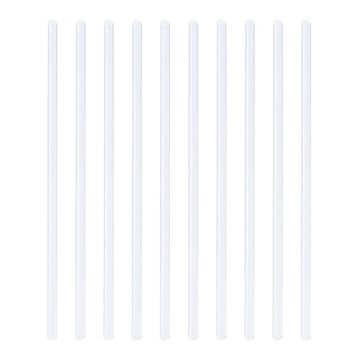 Guangmc 10 Glass Stirring Rods 7.9" for Lab, Science, Kitchen - Walmart.com