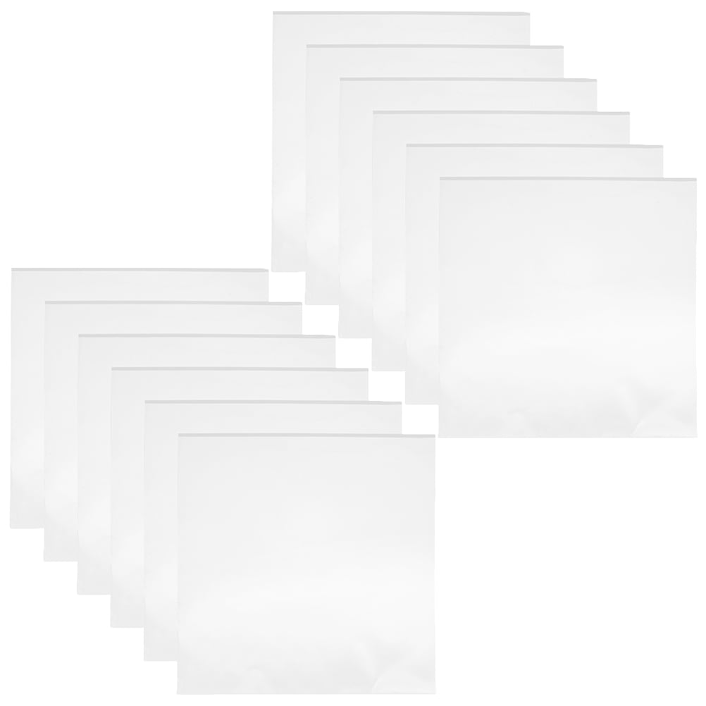 Guangmc 25 Clear Vinyl Record Sleeves Self Adhesive Album Protectors ...