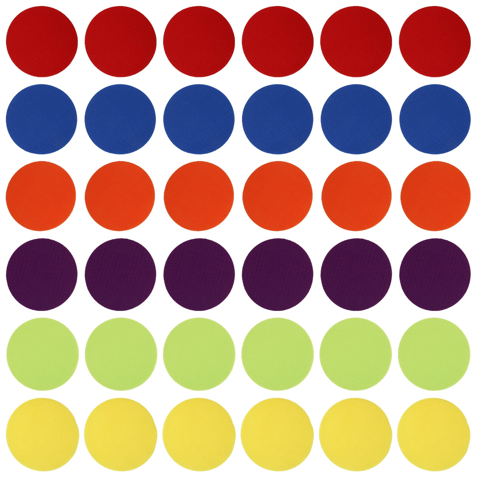 Guangmc 36Pcs Classroom Spot Circles Rug Mats for Teachers - Assorted ...