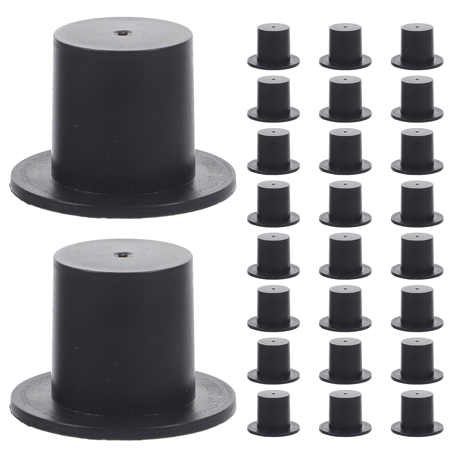 Guangmc 50 Mini Snowman Hats for Crafts and Decorations - Walmart.com