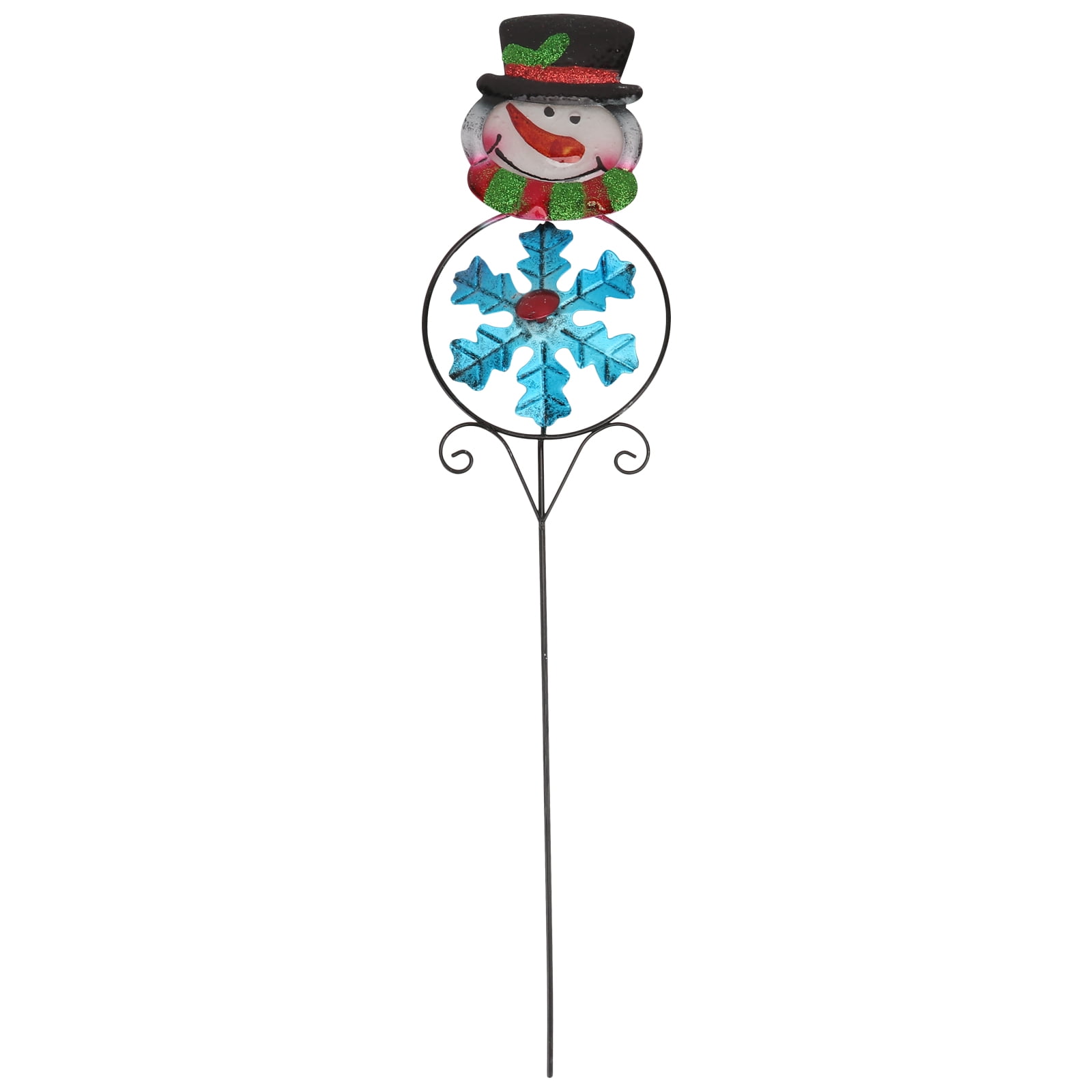 Guangmc Christmas Snowman Windmill Garden Stake Xmas Decor Outdoor Lawn ...