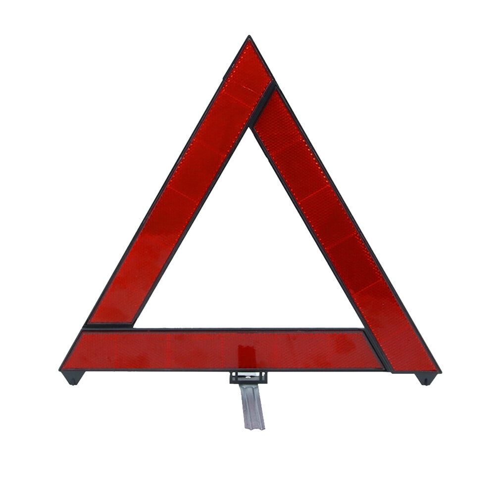 Guangmc Emergency Warning Triangle Foldable Reflective Safety Sign ...