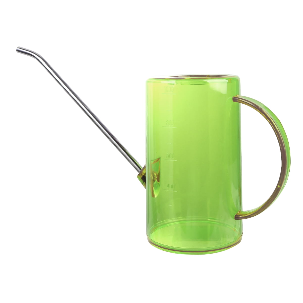 Guangmc Green 1L Stainless Steel Long Spout Watering Can for Plants ...
