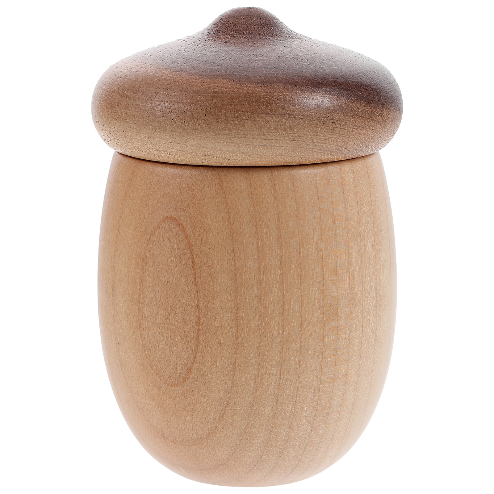 Guangmc Japanese Style Mini Acorn Shaped Toothpick Holder Wooden ...
