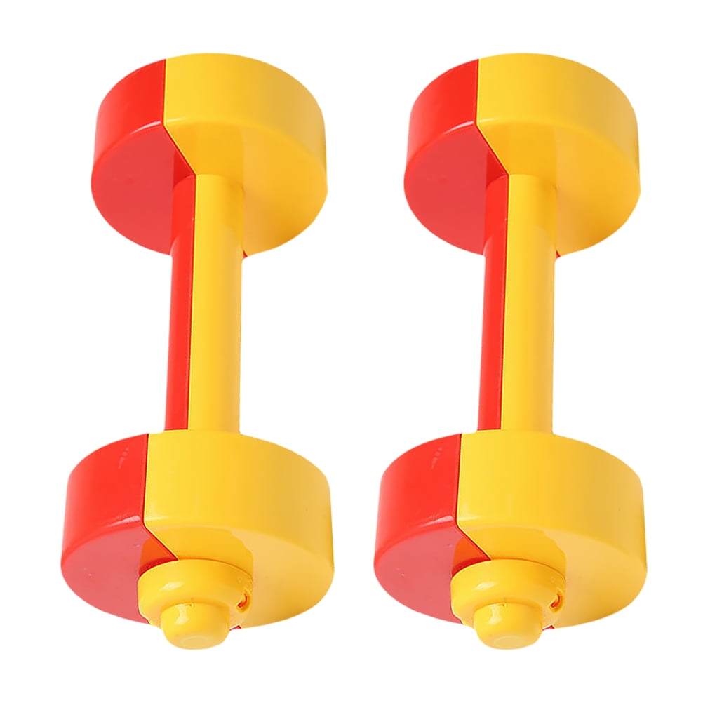 Guangmc Kids Dumbbells Exercise Toy Hand Barbell Weights Workout ...