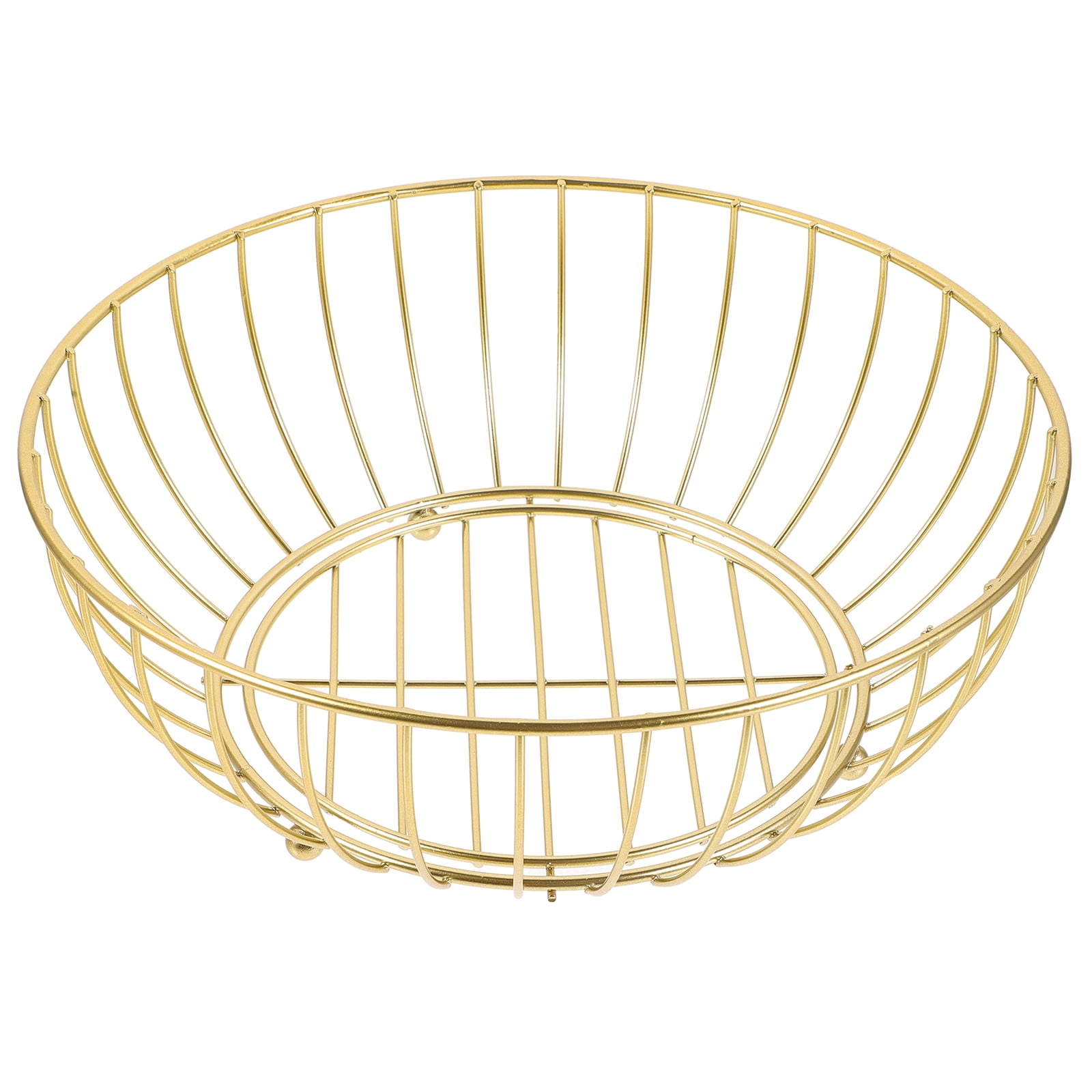 Guangmc Metal Wire Fruit Basket Mesh Fruit Bowl Snacks Storage Holder ...