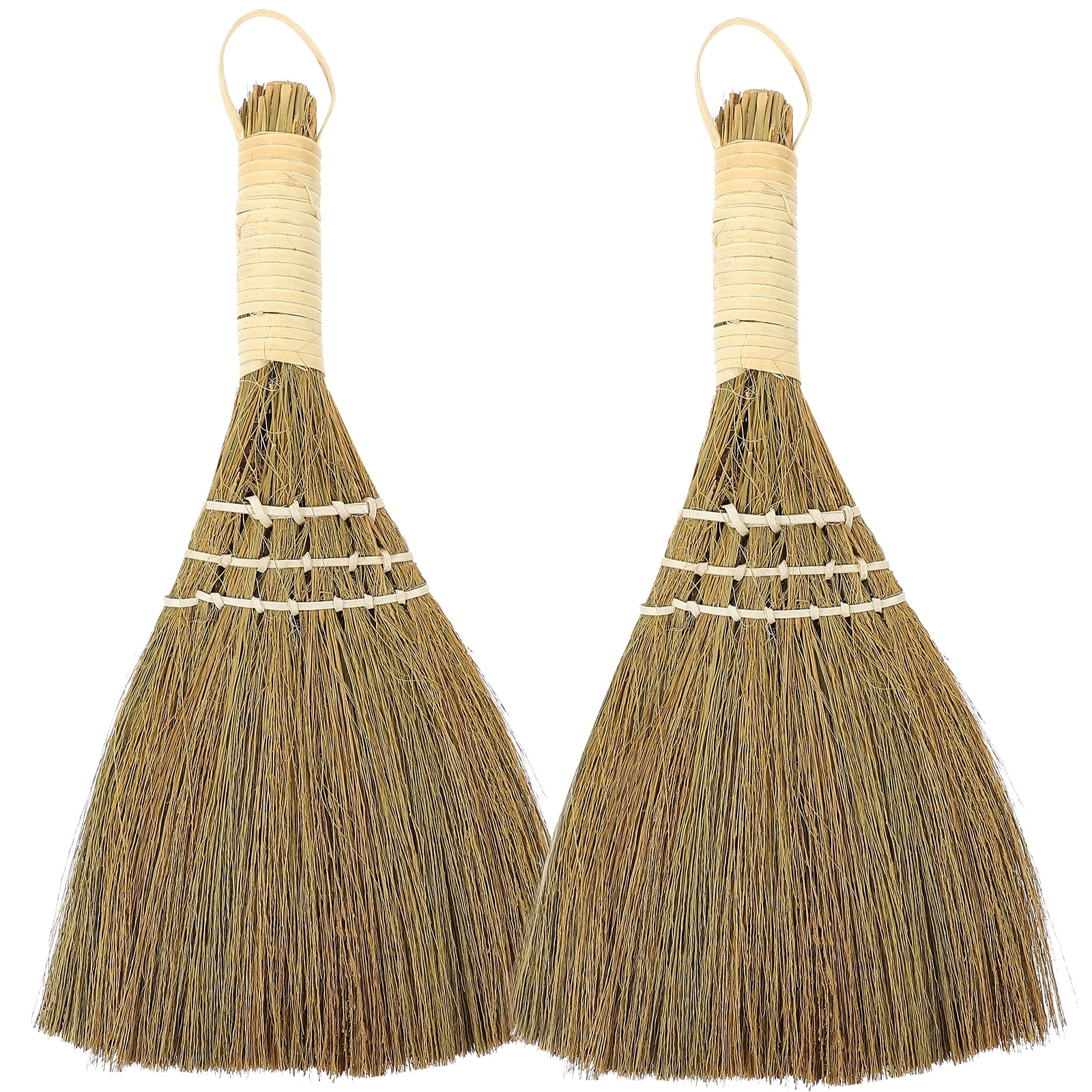 Guangmc Portable Kids Broom Set - Soft Straw & Corn Brooms with Short ...