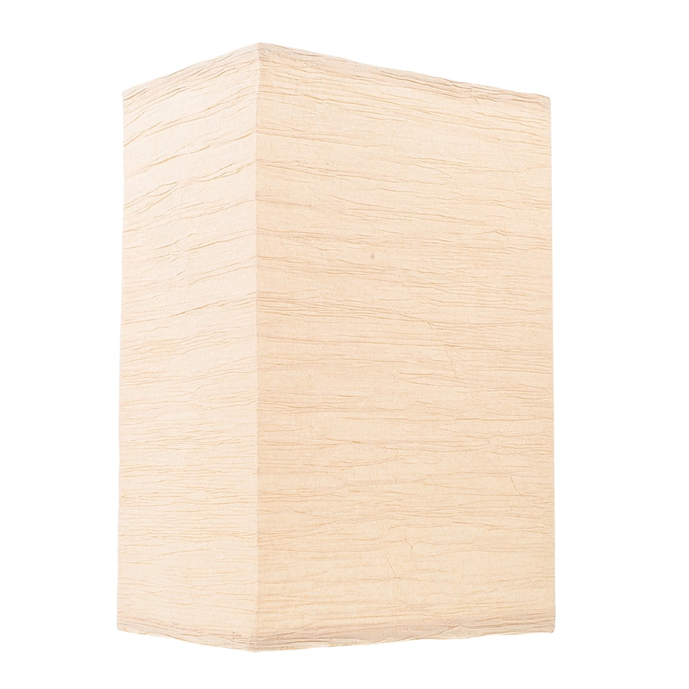 Guangmc Rectangular Rice Paper Floor Lamp Shade for Bedroom and Living ...