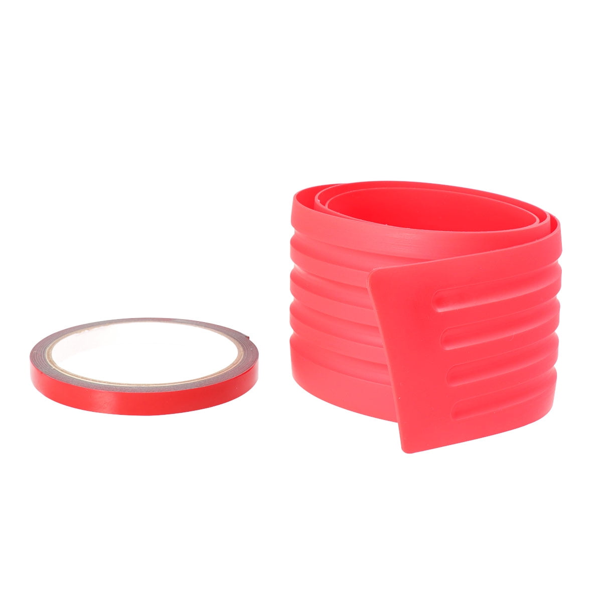 Guangmc Red Rubber Bumper Protector for Car SUV Truck with Tape ...