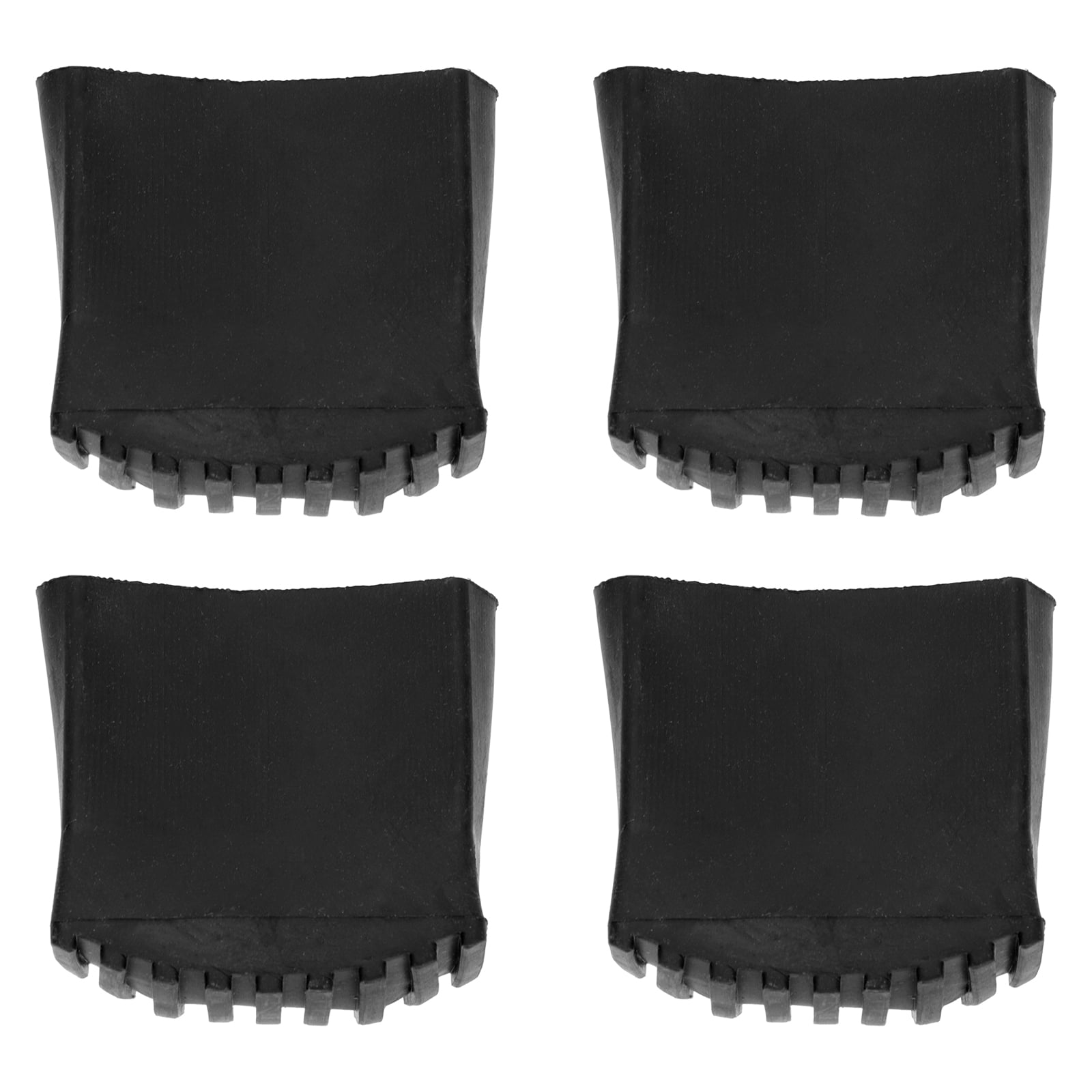 DEMACRIO Ladder Socks Floor Protection Black 4Pcs 2.8x2.8x1.4in ...