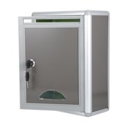 Step2 MailMaster Plus Plastic Mailbox with Black Finish - Walmart.com