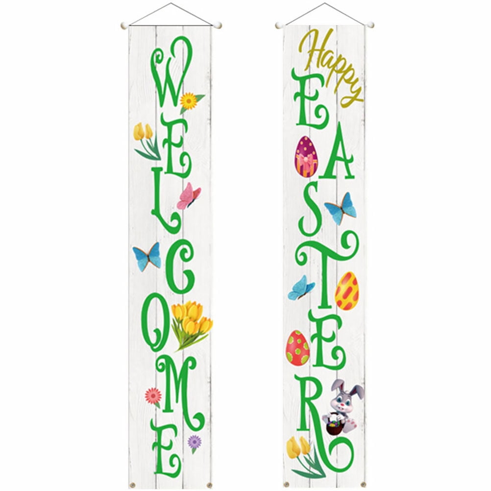 Guangmc Spring Welcome Banner Set for Porch & Garden - Style 2 ...