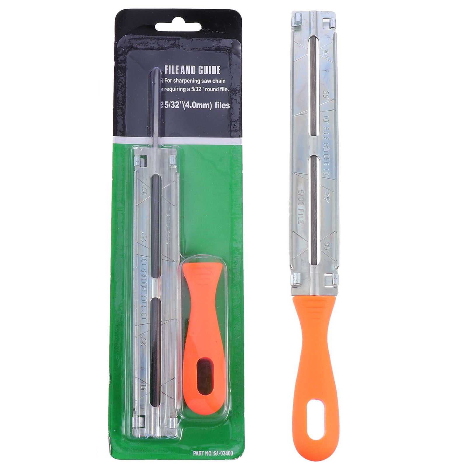 Guangmc YARNOW Chainsaw Sharpener File Depth Gauge Filing Guide ...