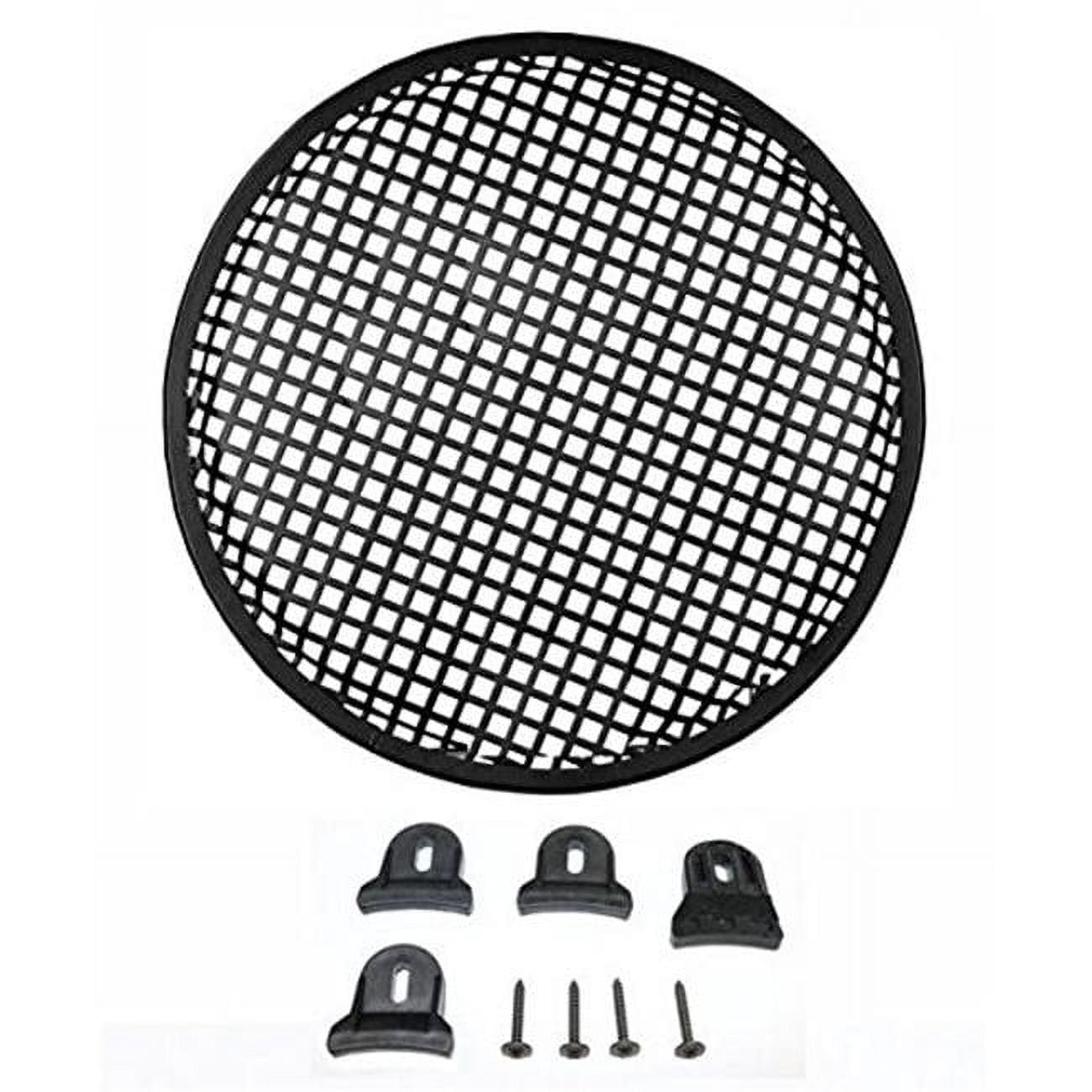 12-in Diameter Steel Monster Mesh Grill for 12-in Woofers with hardware ...